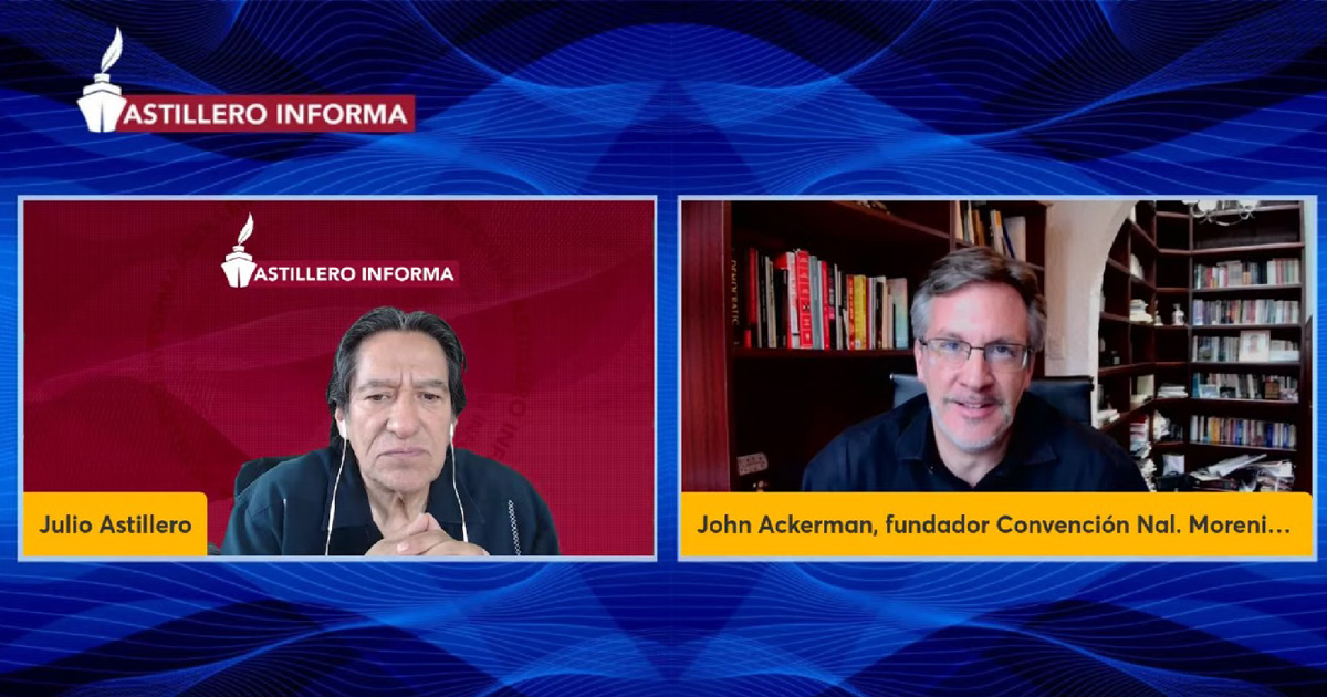 Morena debe llegar unido al 2024: Ackerman con Astillero